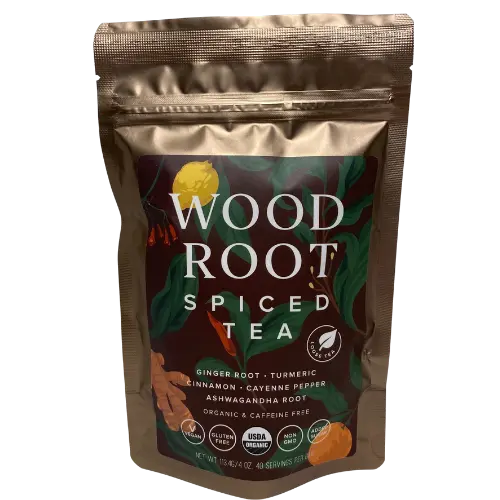 Organic Woodroot Spiced Tea | Loose Leaf Tea For Stress & Digestion ...